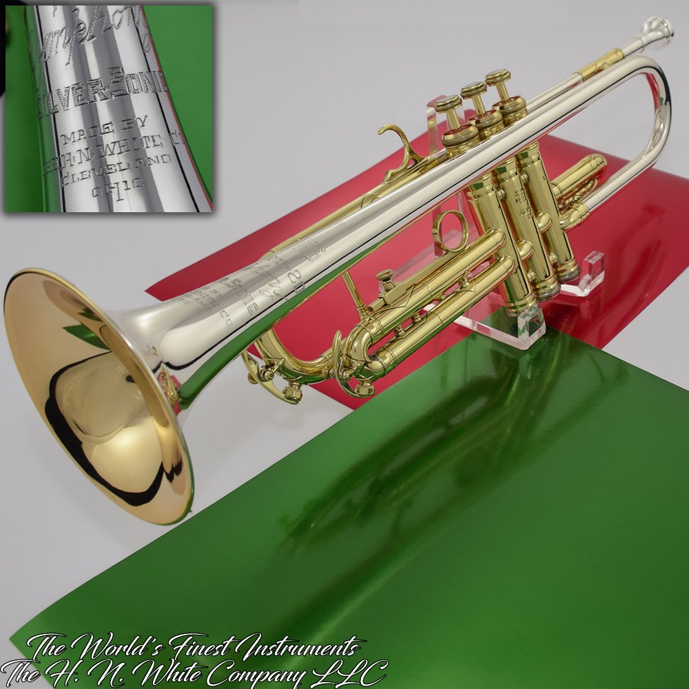 1951 Vintage King Rare Super 20 Symphony Silversonic Trumpet SN: 326928 ...